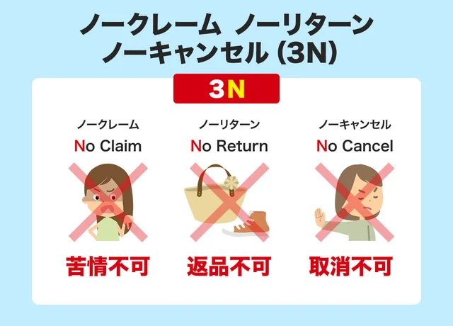 実は禁止？メルカリのNCNR（ノークレームノーリターン）への対処法