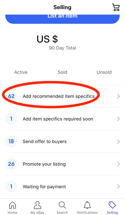 eBayの「item specifics」とは？意味＆設定方法を画像付きで解説！
